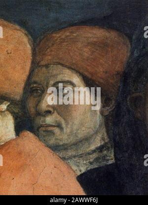 'The Funeral of St. Stephen' by Fra Filippo Lippi is a detailed religious painting from the 15th ...