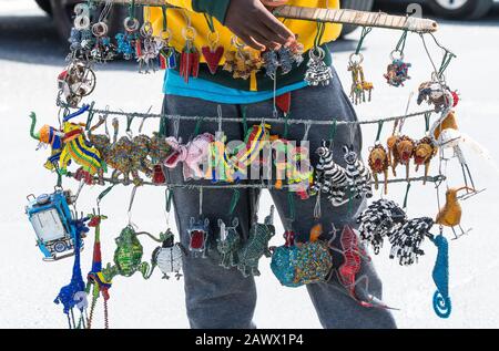 A traditional south african handmade wire toy car made out of metal ...