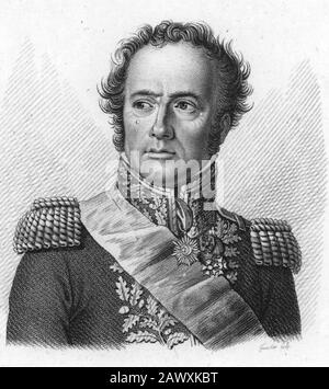 Maulet - Portrait du général Maximilien Sébastien Foy (1775-1825 Stock ...
