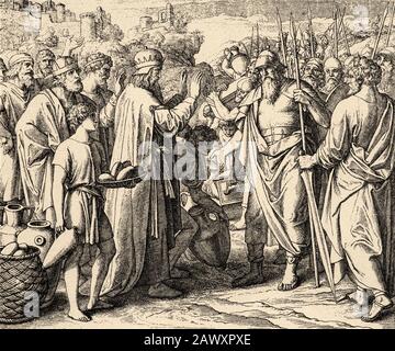 Genesis. Melchizedek, king of Salem, took out bread and wine and ...