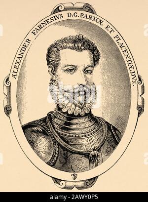 Prince Alessandro Farnese (1545-1592), later, Duke of Parma and ...