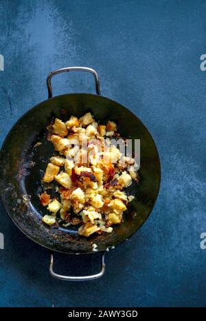 Fried potato crispy golden hash brown pancake Stock Photo - Alamy