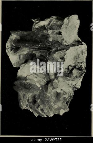 Barite, fluorite and gypsum Stock Photo - Alamy
