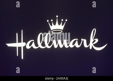 American Hallmark Cards logo seen in Hong Kong. (Photo by Budrul ...