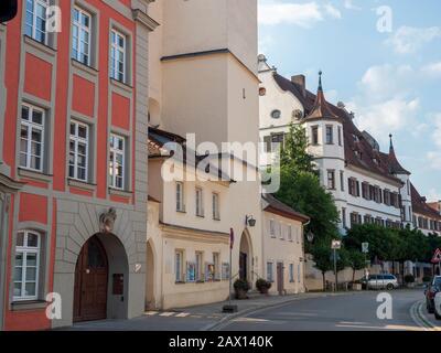 Pappenheim, Altes Schloss, Franconia, Bavaria, Germany Stock Photo - Alamy