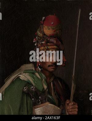 Jean Léon Gérôme, Bashi-Bazouk (Turkish Ottoman Soldier), painting ...