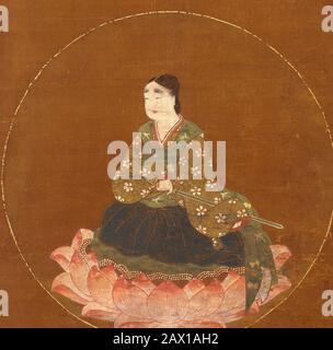 Mandala of Wakamiya of Kasuga Shrine (Kasuga wakamiya mandara), 春日若宮曼荼羅 ...