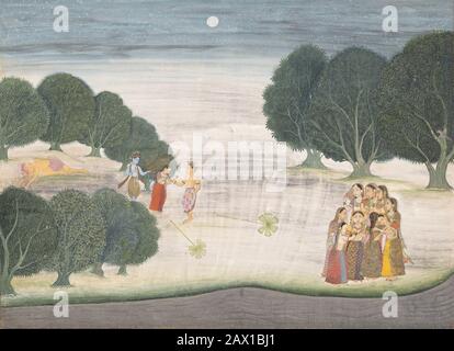 Death of Krishna Stock Photo - Alamy