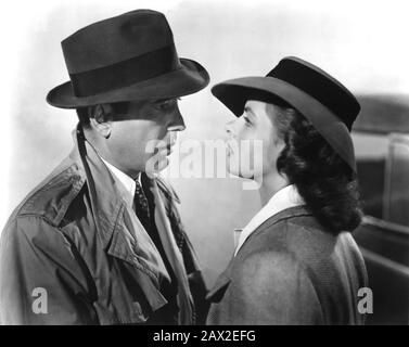 HUMPHREY BOGART 1943 Portrait in Suit and Tie at the time he was making ...