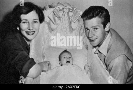 . Valentina Cortese and her son Jackie Basehart in Milan, 1975 . 1975 ...