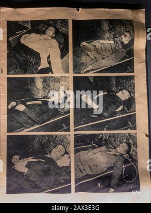 Photos of War Crimes Nazi leaders post-execution, Documentation Center ...
