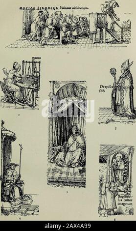 Marginal Drawings for The Praise of Folly (1), by Hans Holbein the ...