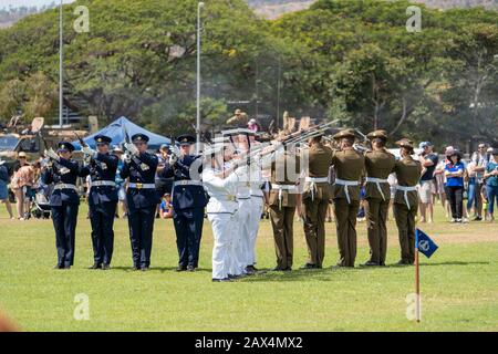 Australian Federation Guard on display at Australian Army Open Day ...