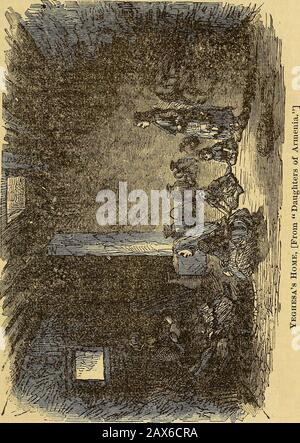 A woman is seen through a hole as she stands between two mirrors ...