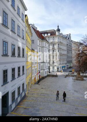 A beautiful shot of a typical Austrian historic rural building with ...