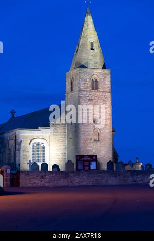 St Bartholomew's Church at Newbiggin-by-the-Sea, Northumberland ...