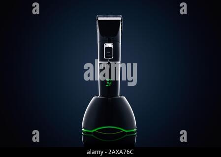 Electrical shaver on a dark background Stock Photo - Alamy
