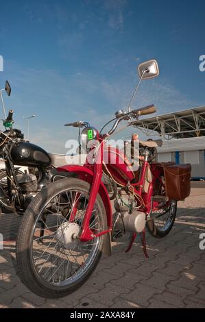 1970's Romet Komar, Polish moped, Oldtimer Bazar fair in Wroclaw, Lower ...
