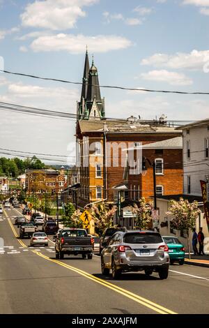 Broad Street New Britain, Connecticut, USA Stock Photo - Alamy
