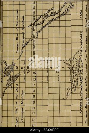 North and East of First Principal Meridian Stock Photo - Alamy