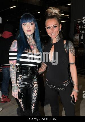 Milan, Italy. 11th Feb, 2020. Milan, Italy Milan TATTOO CONVENTION 2020 ...