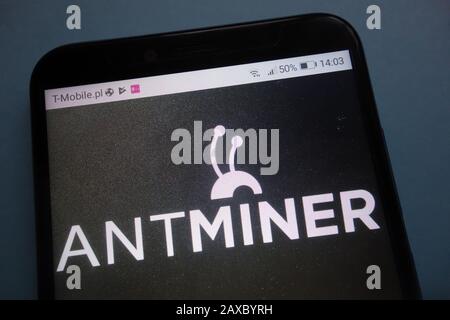 Bitmain logo on smartphone Stock Photo - Alamy