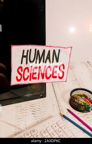 Handwriting text writing human Sciences. Conceptual photo studies the ...