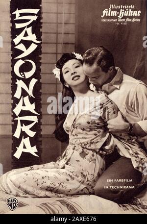 SAYONARA, Marlon Brando, 1957 Stock Photo - Alamy