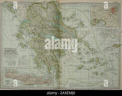 Map of Bulgaria and Eastern Rumelia in 1882 Stock Photo - Alamy
