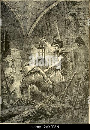 Gunpowder plot parliament cellar Stock Photo - Alamy