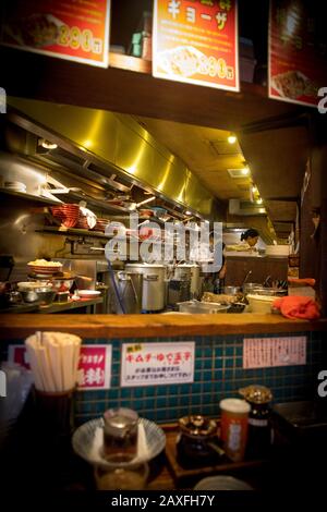 Ramen Noodle Shop, Dotonbori, Osaka, Japan Stock Photo - Alamy