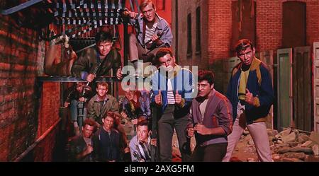 USA. David Winters, Tony Mordente and Tucker Smith in a scene from the ...