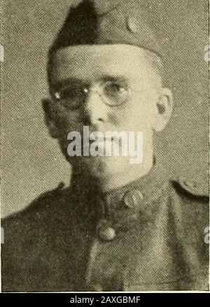 "Battery A, 108th Field Artillery in action, firing towards Chatel ...