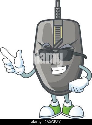 Super cool mouse character cartoon style Stock Vector Image & Art - Alamy