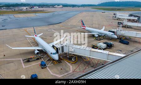 Harrisburg , Pennsylvania / United States - 08 16 2019: Busy morning at ...