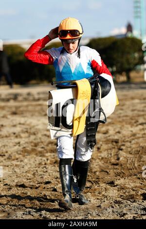 Chiba, Japan. 12th Feb, 2020. Mickaelle Michel Horse Racing : Funabashi ...