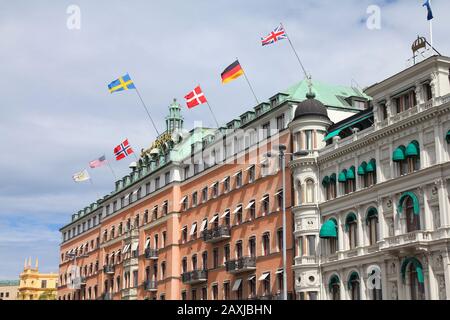 Five star Grand Hotel, Stockholm, Sweden, Scandinavia. Founded by ...