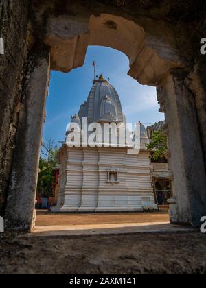 Malvan, India - December 21, 2019 : Shri Datta temple in Konkan ...