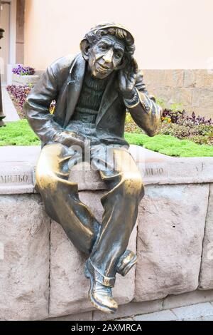 Bai Milio statue, historical Personage of Plovdiv. Plovdiv, Bulgaria ...