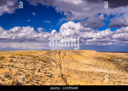 The USA, Wyoming, Sublette county, Big Sandy, Big Sandy Creek Valley ...