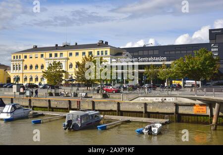 Trondheim central railway station, Norway Stock Photo - Alamy