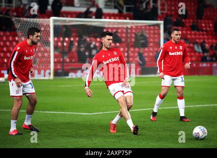 Stoke City's Tommy Smith before the Sky Bet Championship match at the ...