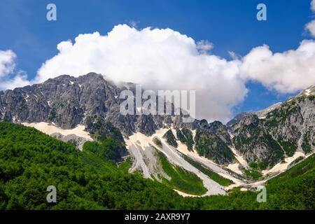 Kukaj, Valbona Valley National Park, Accursed Mountains, Albania ...