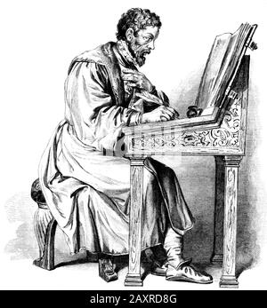 ÉTIENNE JODELLE (1532-1573) French playwright and poet Stock Photo - Alamy