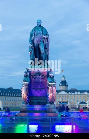 Germany, Baden-Wuerttemberg, Karlsruhe, skate park in Otto Dullenkopf ...