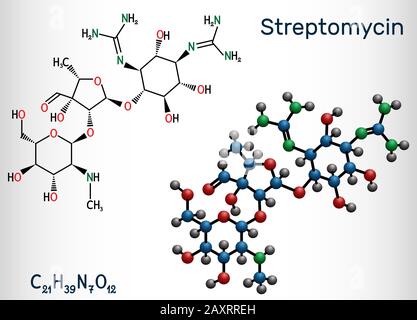 Streptomycin drug molecule Stock Photo - Alamy