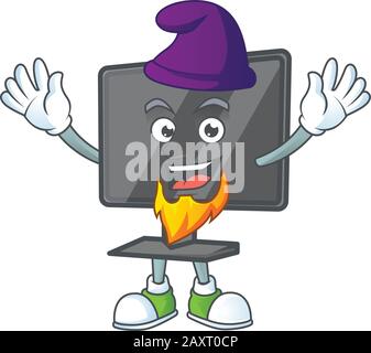 Elf on computer desktop illustration Stock Vector Image & Art - Alamy