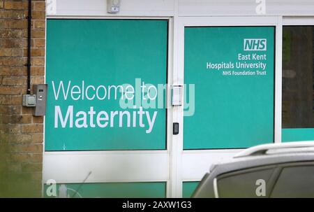 A view of the Queen Elizabeth the Queen Mother (QEQM) Hospital in ...