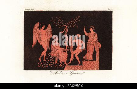 Medea And The Fleece Stock Photo - Alamy