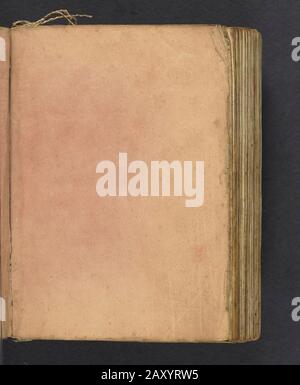 Blank page in an ancient 16th century Armenian Liturgical psalter and ...